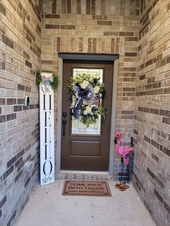 Porch Sign Porch Leaners Front Door Decor Door Sign - Etsy