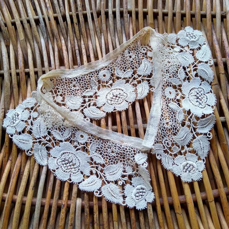 Antique Lace Collar - Etsy