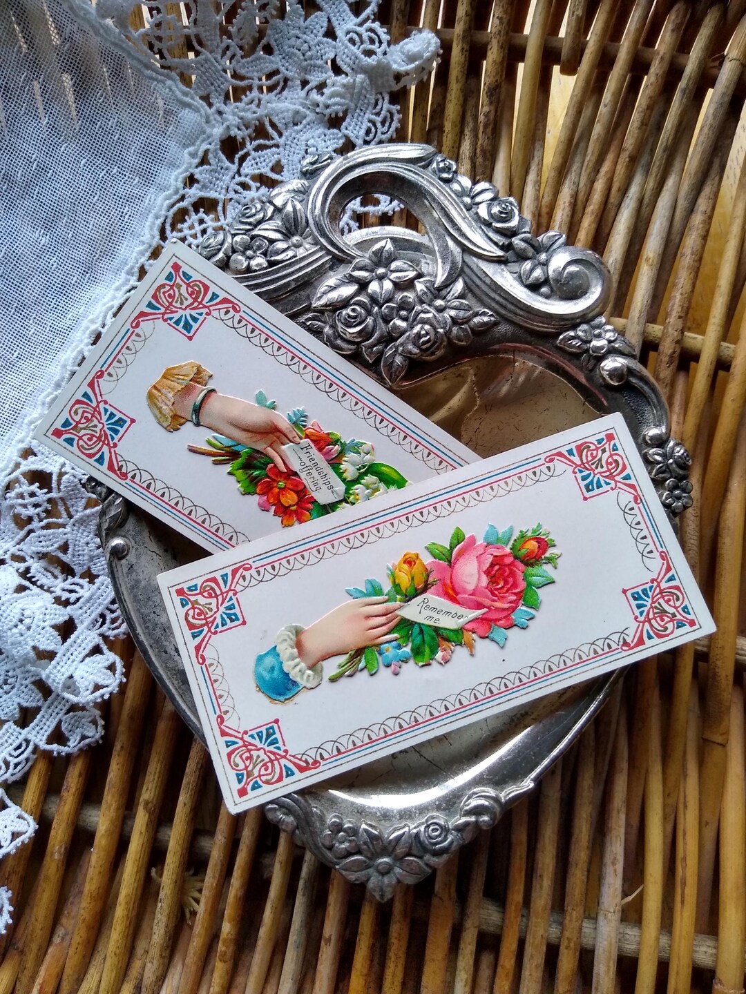 Pr Victorian Calling Cards - Etsy