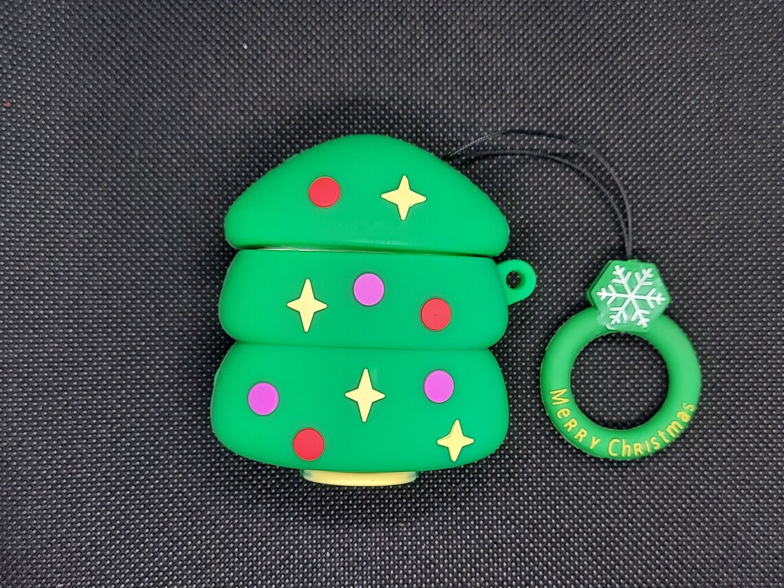 Christmas Tree Airpods Case Generation 1 & 2 Cute Airpod | Etsy