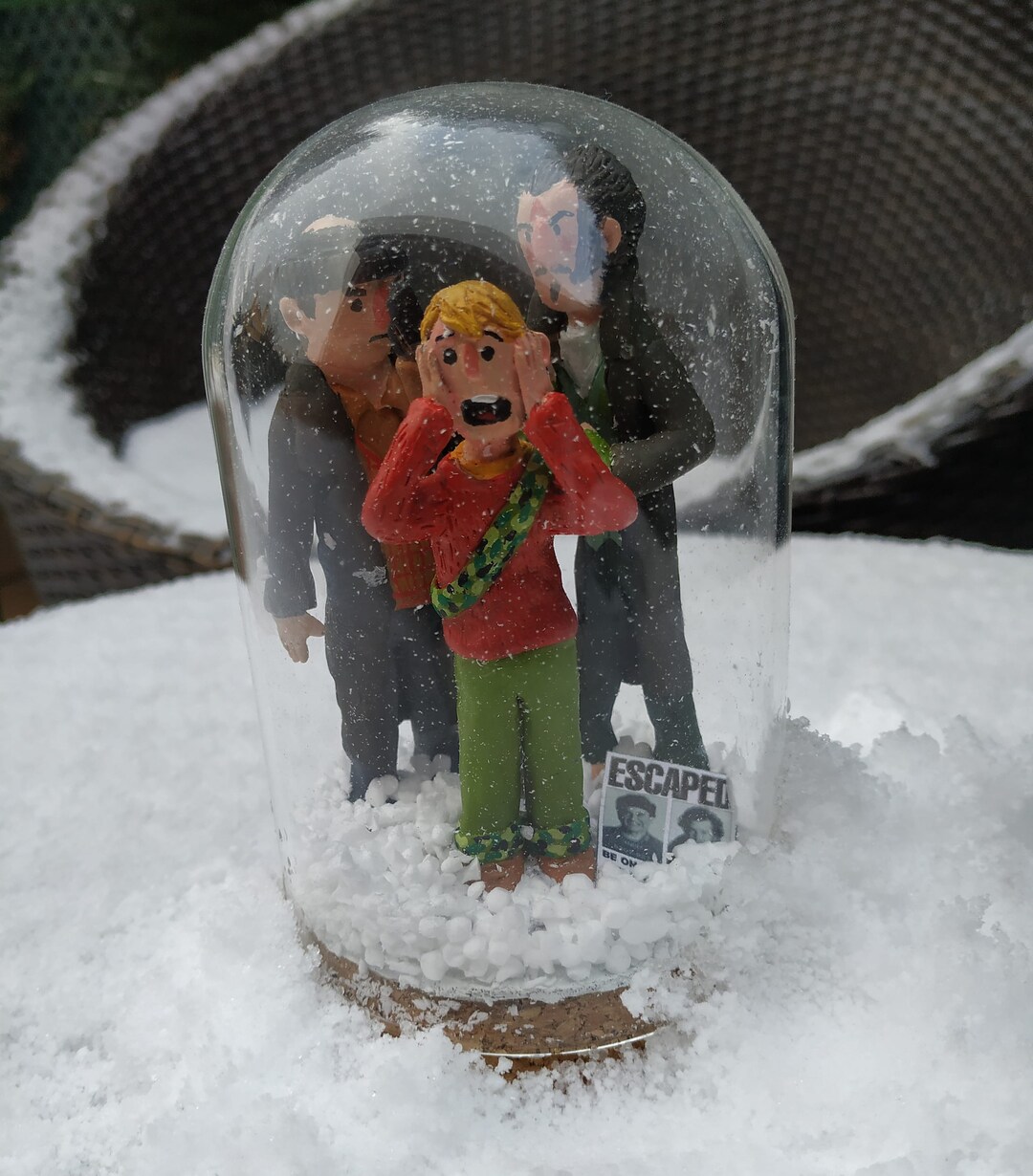 Snowball, Snow Globe, Home Alone Snow Globe 14x7.8 Cm - Etsy