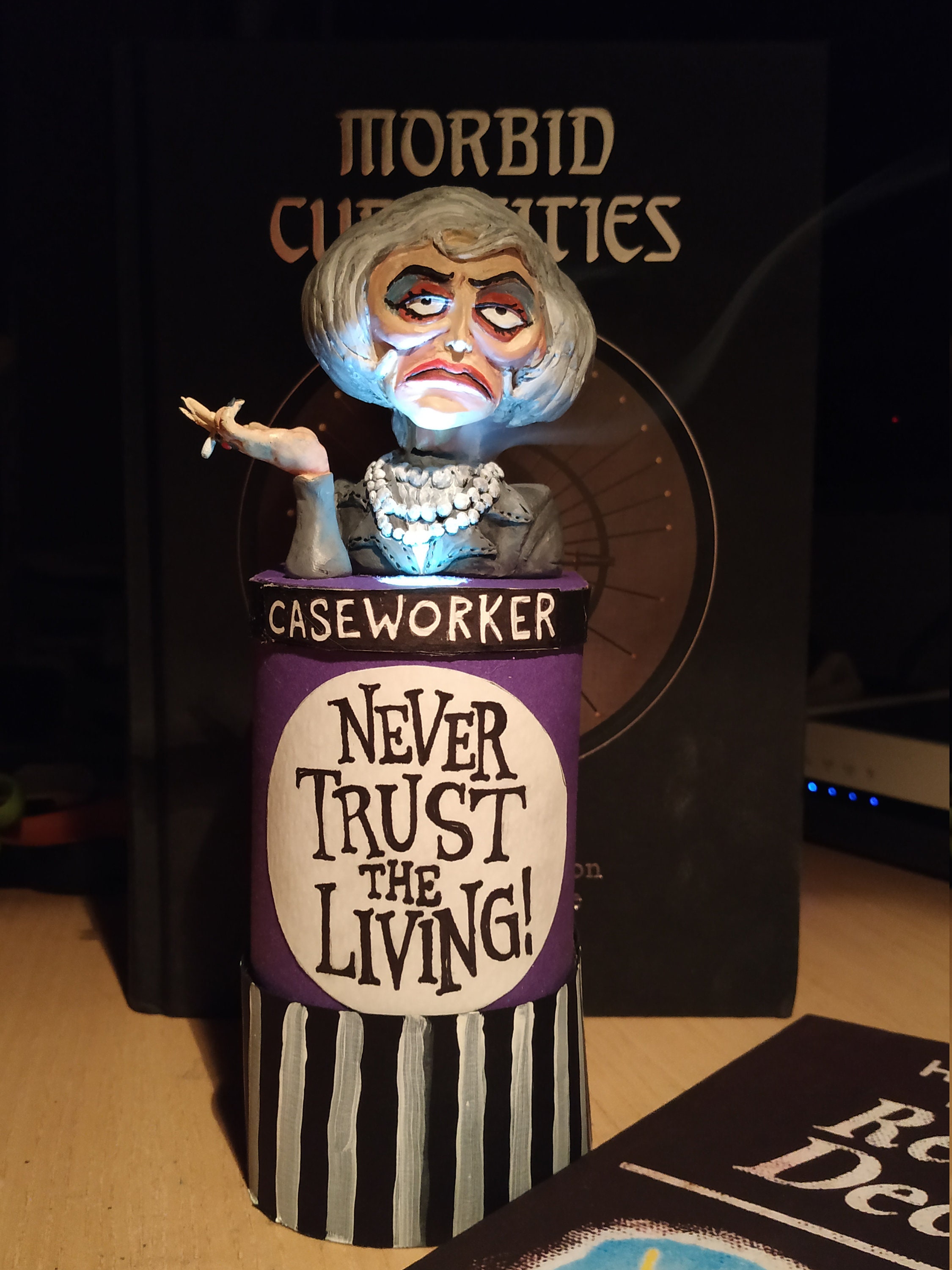 Quemador de incienso Juno Caseworker beetlejuice 20x7.5cm - Etsy España