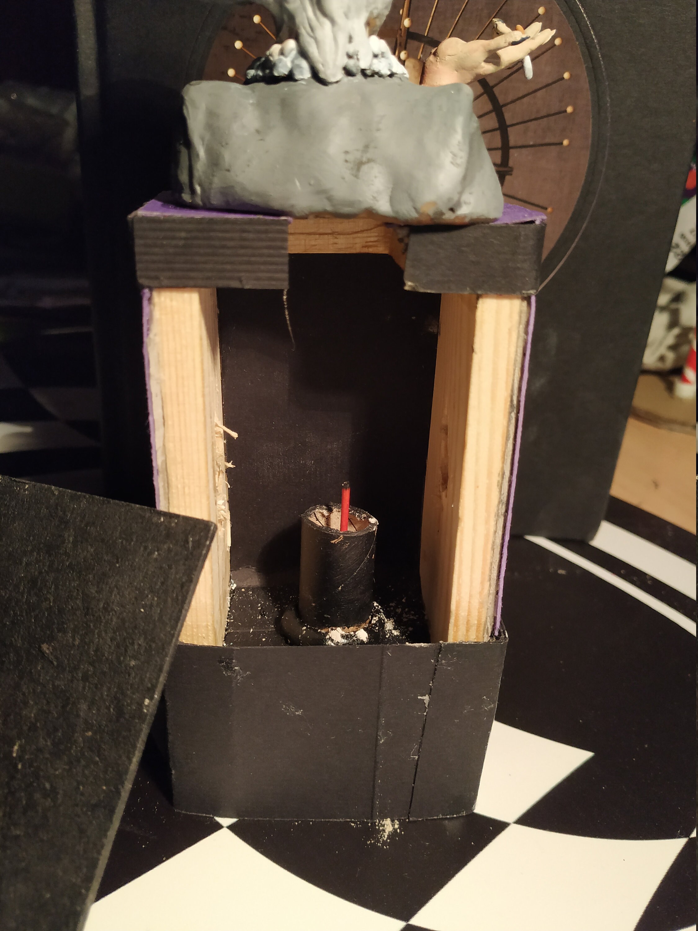 Quemador de incienso Juno Caseworker beetlejuice 20x7.5cm - Etsy España