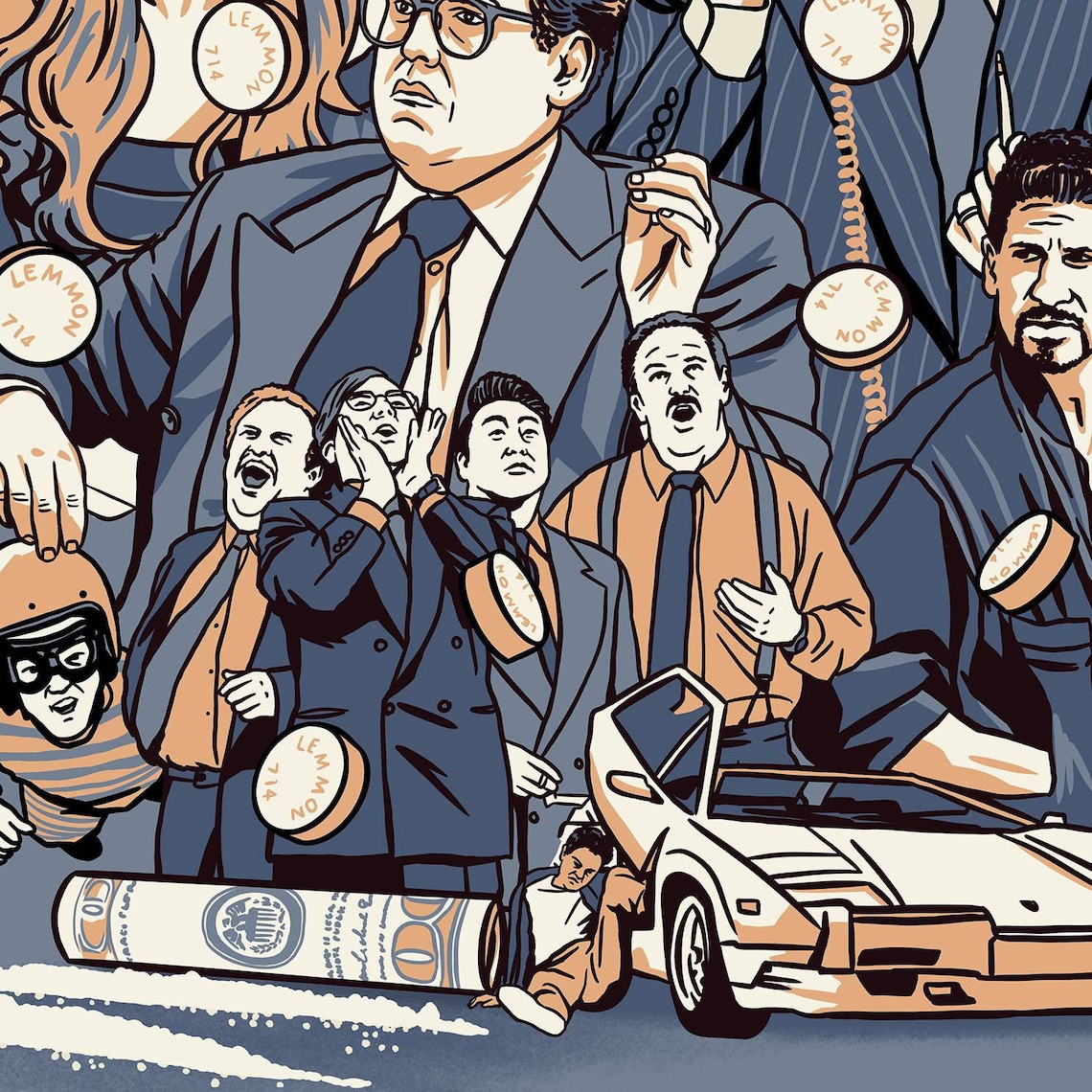 Wolf of Wall Street Print | Etsy