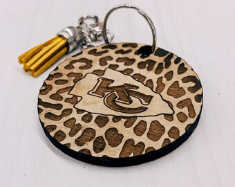 Kansas Chiefs Keychain - Etsy