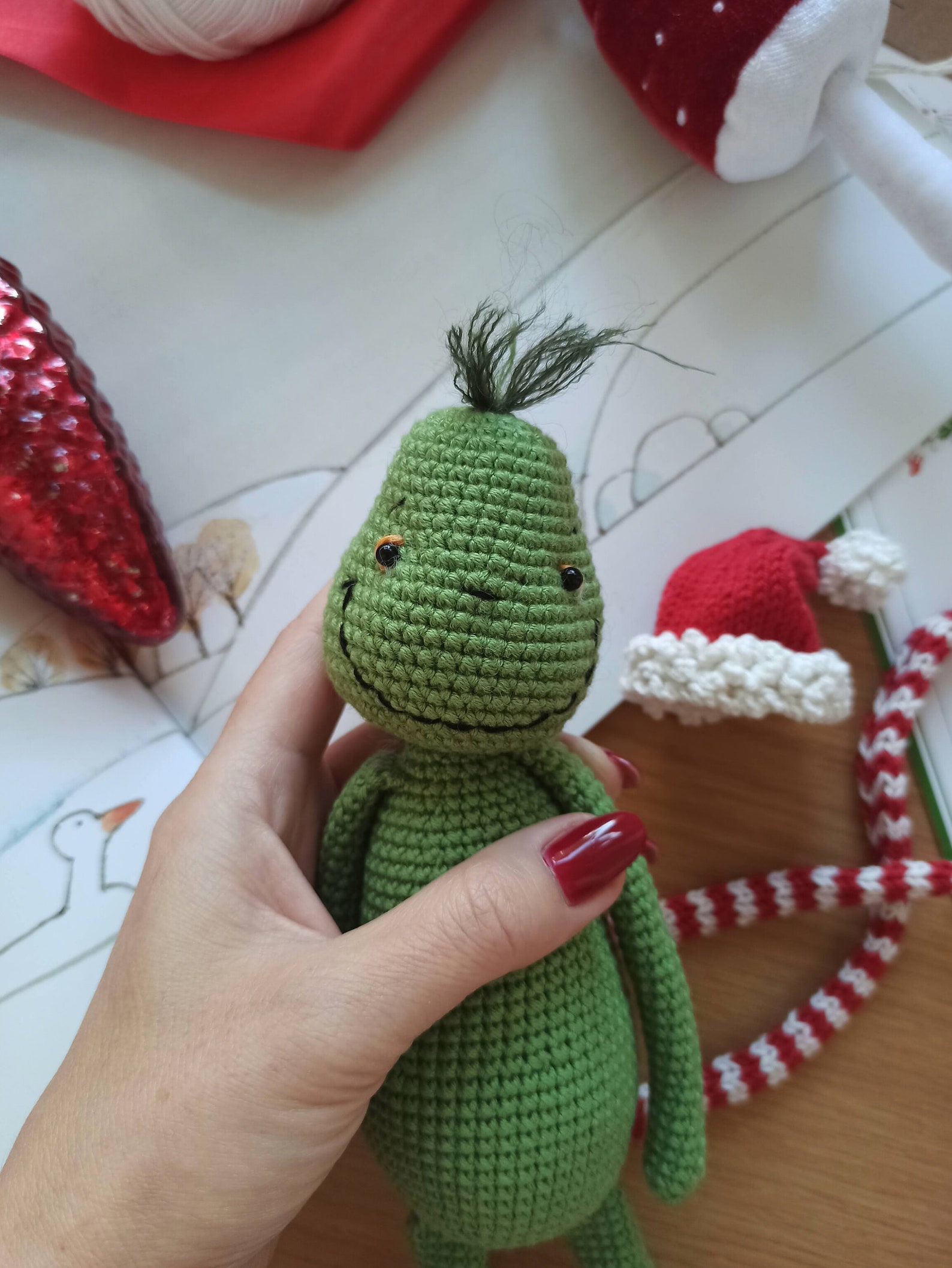 Green Alf Crochet Pattern in English - Etsy