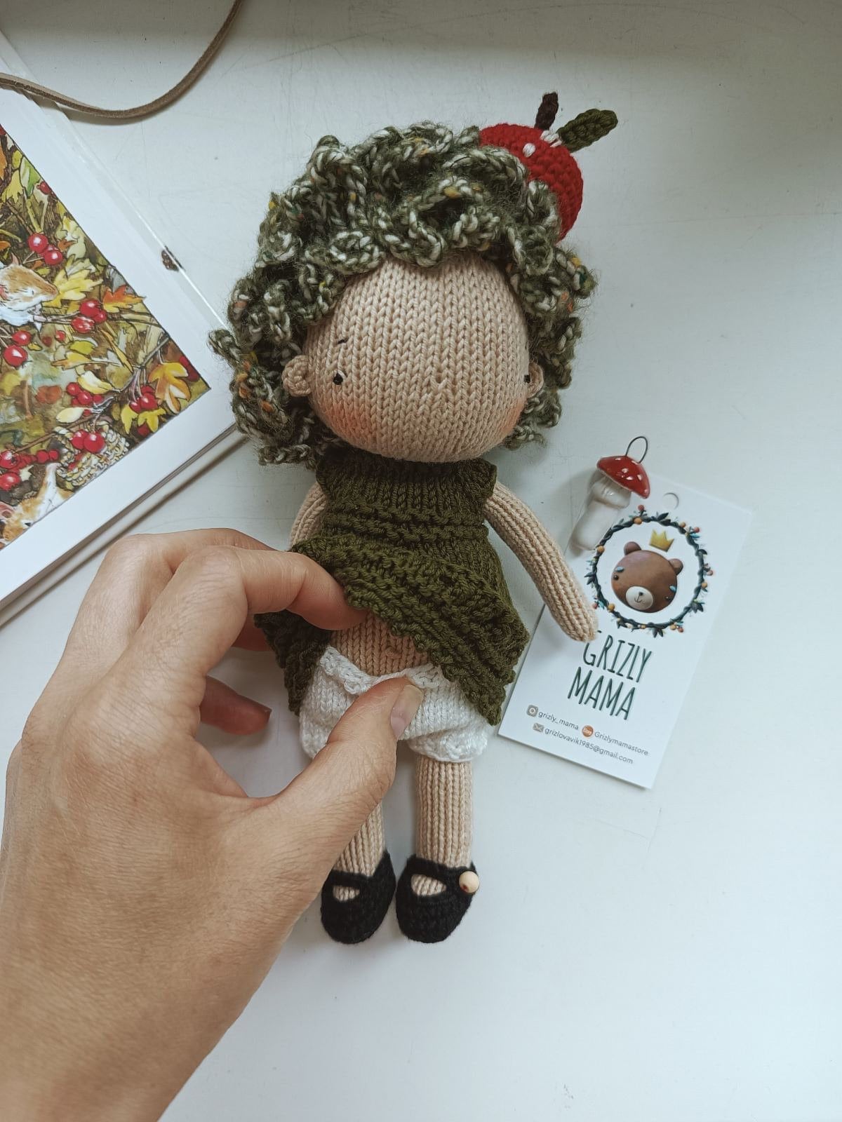 Knitted Doll Pattern - Etsy