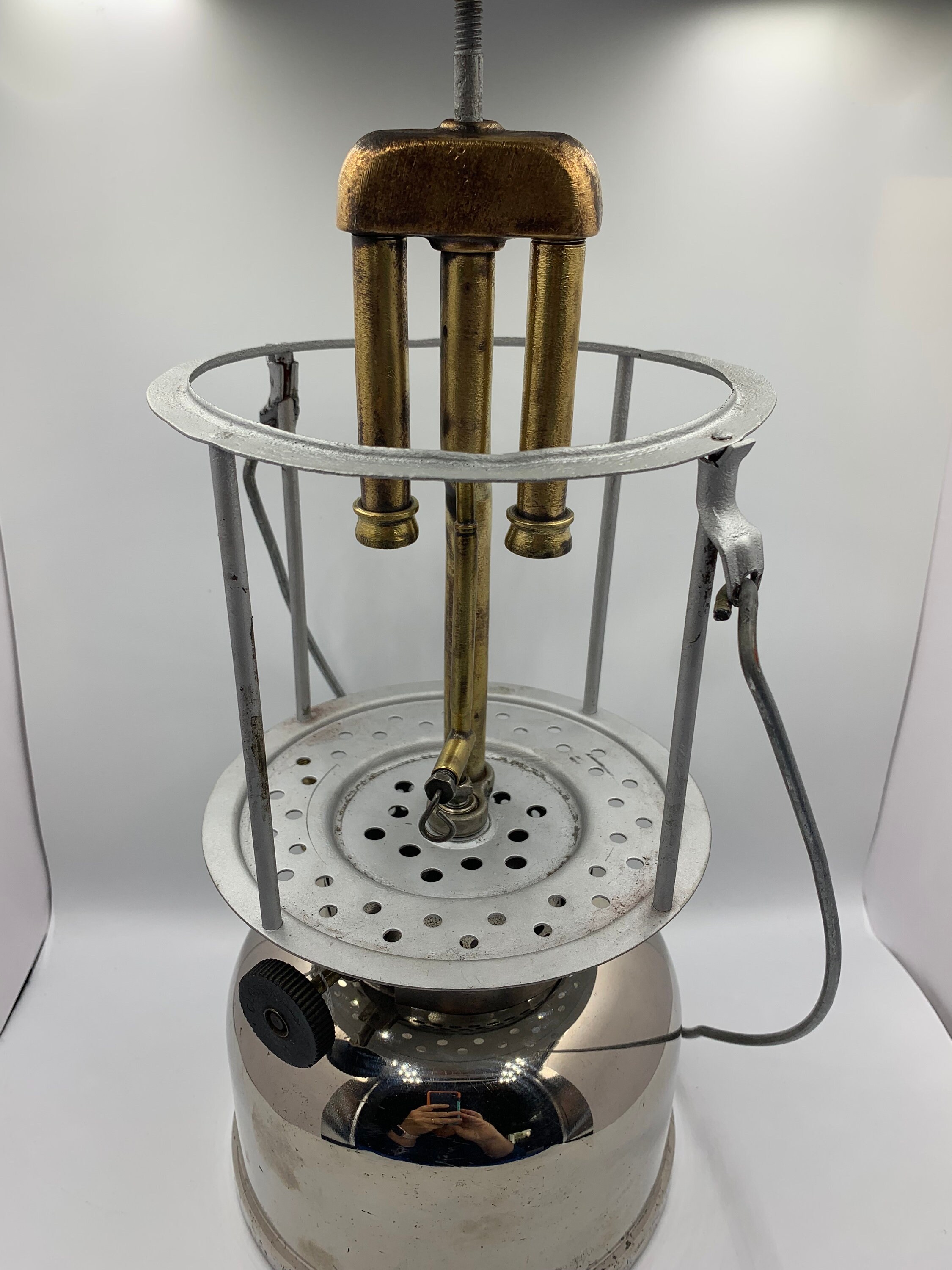 Vintage Coleman Chrome Lantern External Pump: Made in Canada 1920's - Etsy