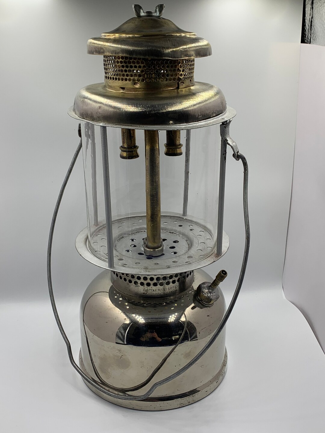 Vintage Coleman Chrome Lantern External Pump: Made in Canada 1920's - Etsy