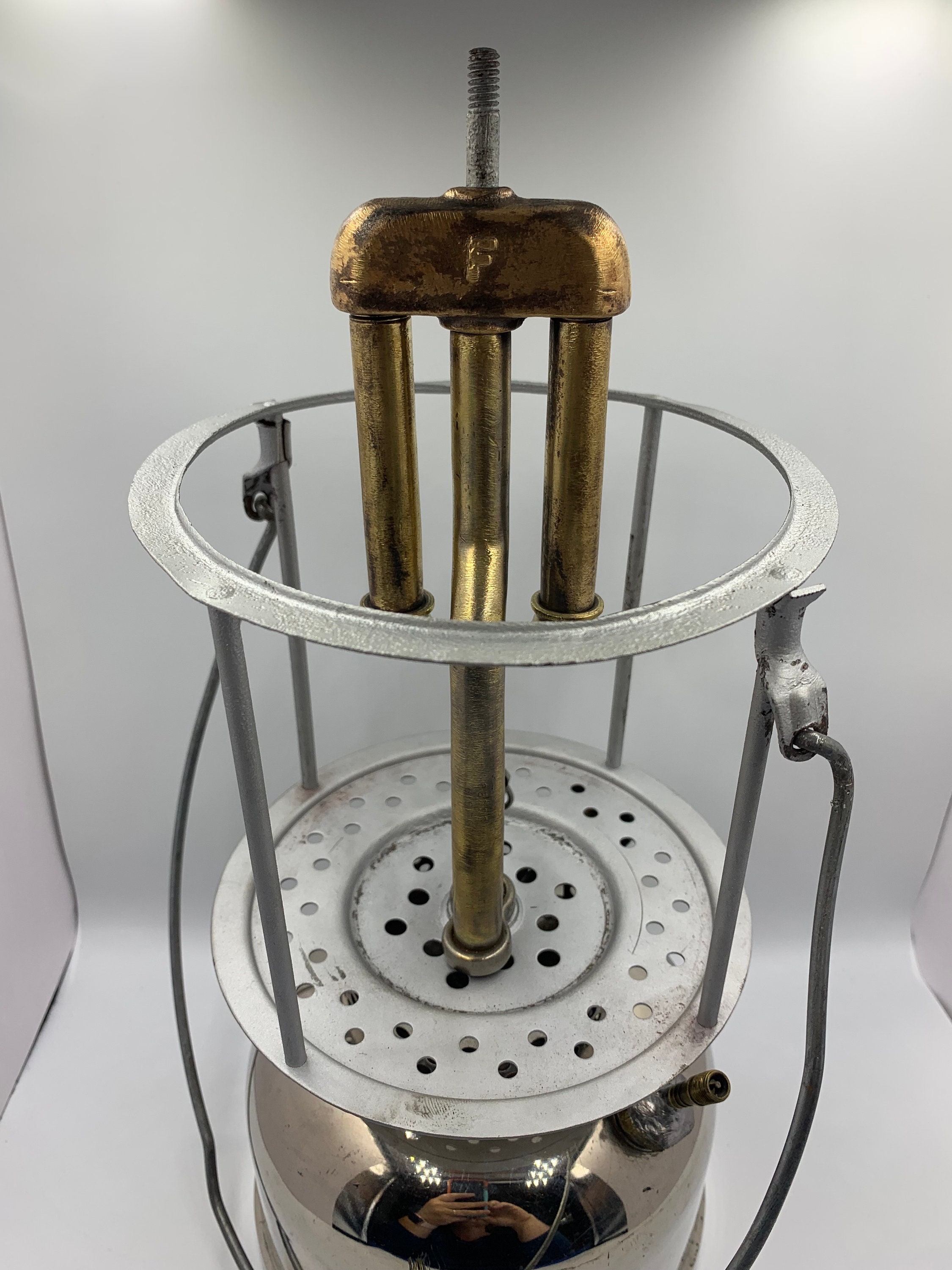 Vintage Coleman Chrome Lantern External Pump: Made in Canada 1920's - Etsy