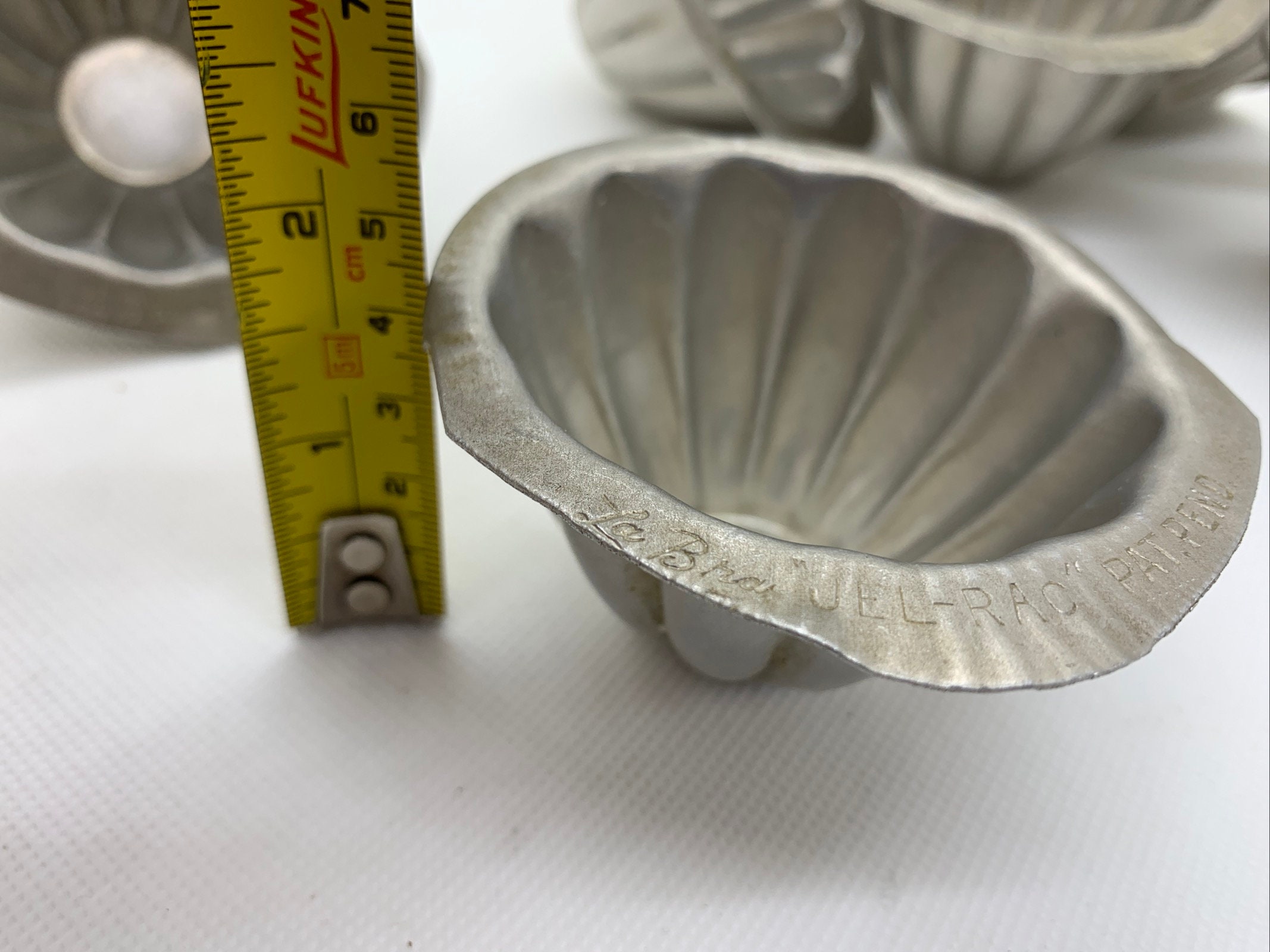 Vintage La Bra Jello Aluminum Molds - Etsy