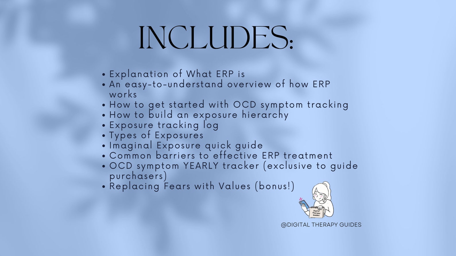 Exposure Workbook | Fillable PDF| ERP Worksheets | Exposure Tools ...