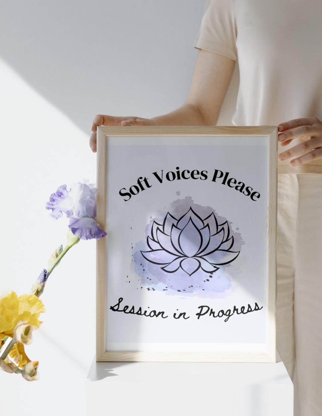 Soft Voices Please Session in Progress | Printable Sign | Download - Etsy