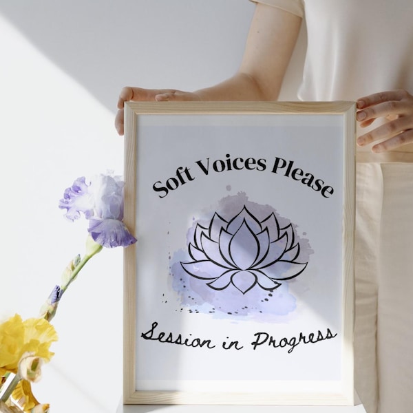 Soft Voices Please Sign - Etsy