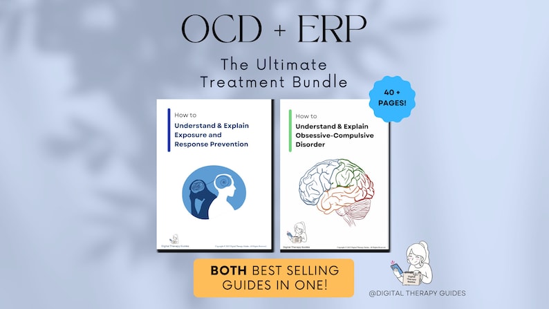 The Ultimate OCD Treatment Bundle, Fillable Pdf, Ocd Awareness, ERP ...