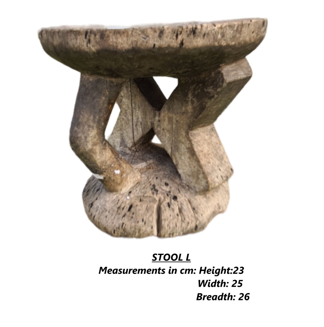 Tribal African Tonga Stools-black Friday Sale - Handcrafted Art From ...