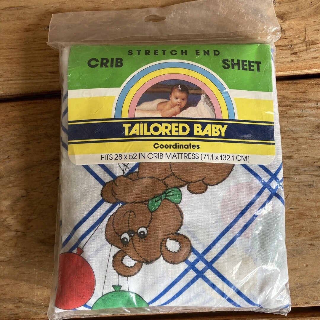 VTG 1980s Tailored Baby That's Our Baby Fitted Crib Sheet - Etsy