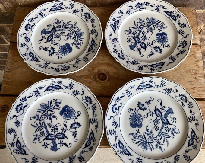 Blue Danube 9 Piece Assorted Plates Japan - Etsy