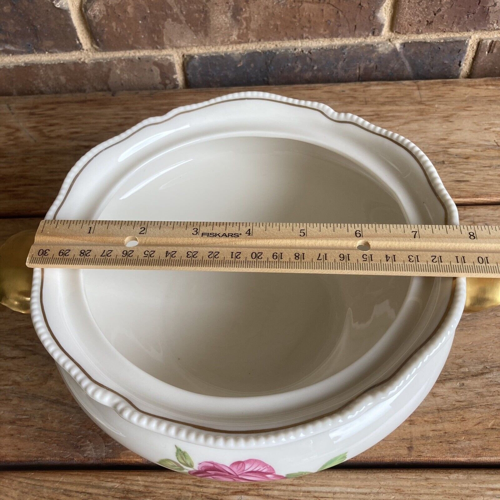 Castleton China Dolly Madison Rose Tureen With Lid - Etsy