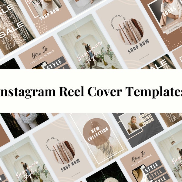 Reel Instagram Reels Template Cover - Etsy
