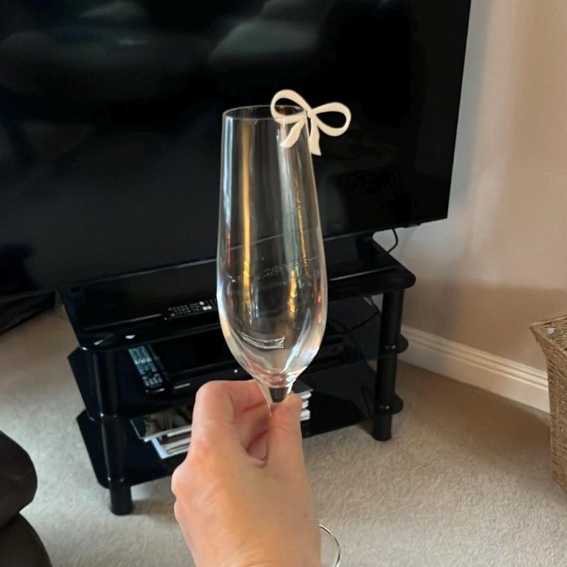 Drinks Tags Bows - Etsy UK