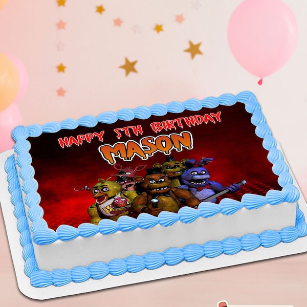 Five Nights at Freddys Printable Paper Crafts - Etsy