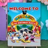 Mario Brothers Sign, Personalized Birthday Welcome Sign, Mario Bros ...