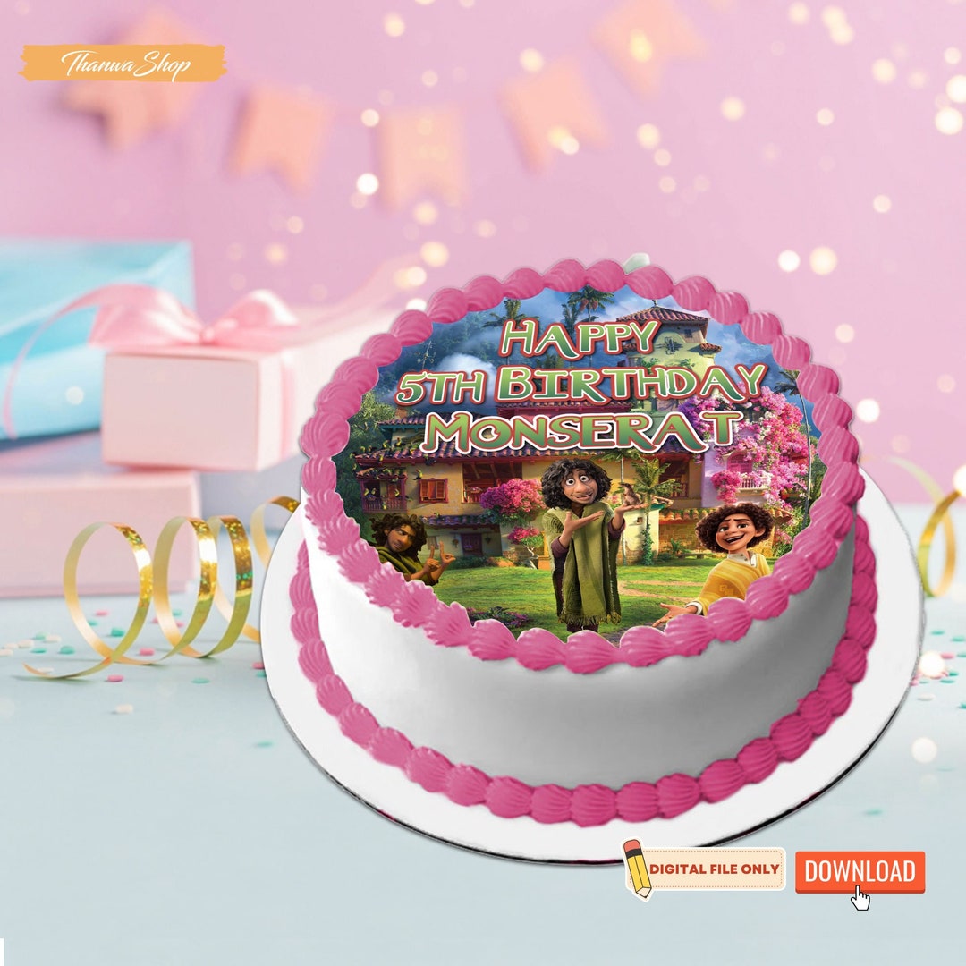 Encanto Bruno Cake Topper, Encanto Personalized Cake Topper, Bruno ...