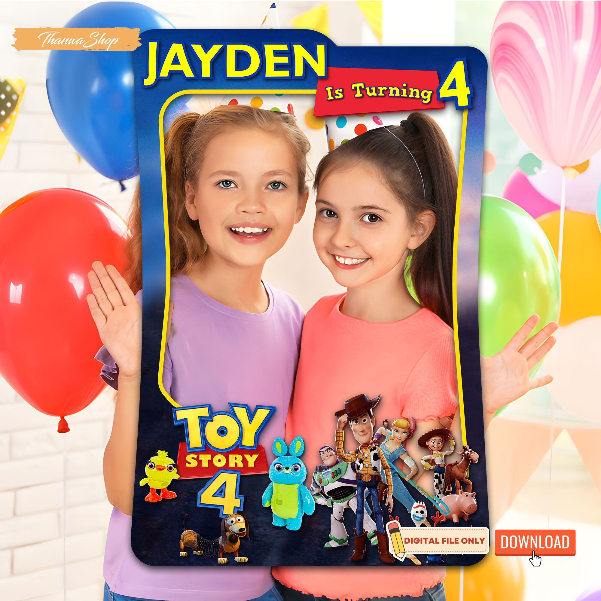 Toy Story Photo Booth Toy Story Theme Toy Story Photo Booth - Etsy