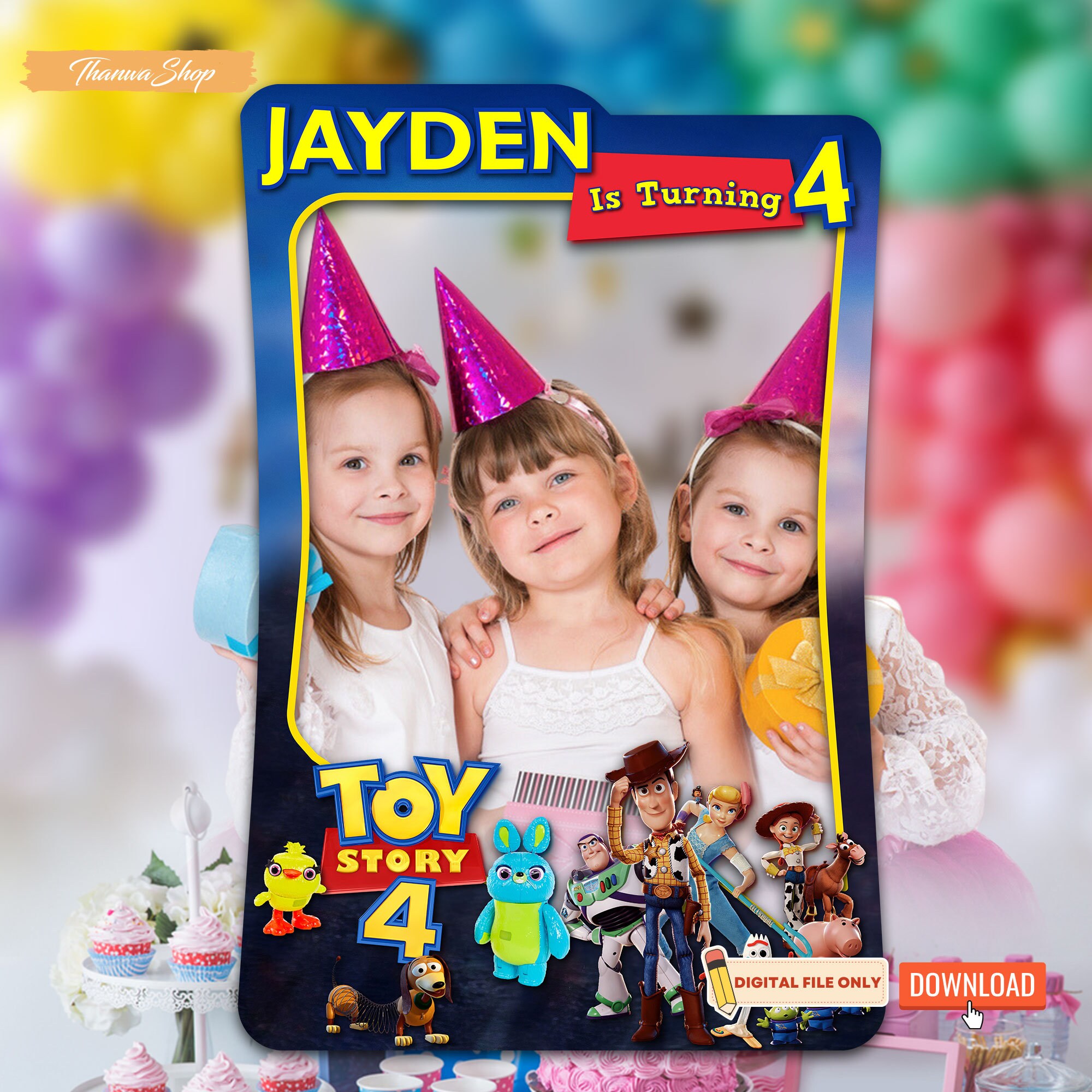 Toy Story Photo Booth Toy Story Theme Toy Story Photo Booth - Etsy