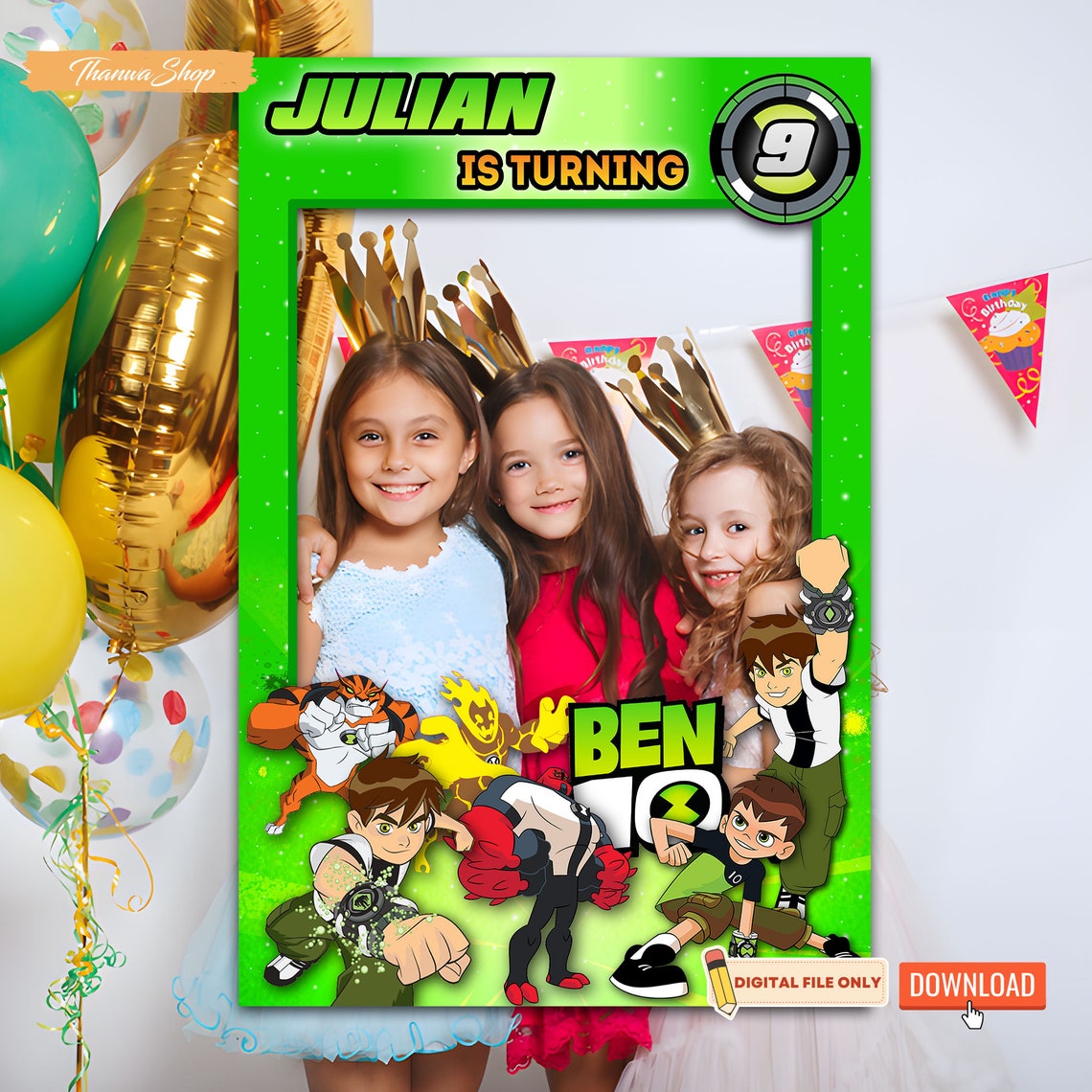 Ben 10 Birthday Ben 10 Decor Party Ben 10 Party Favors Ben - Etsy