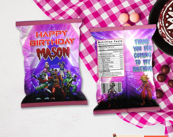 Five Night's at Freddy's Game Token Printable - Etsy Canada