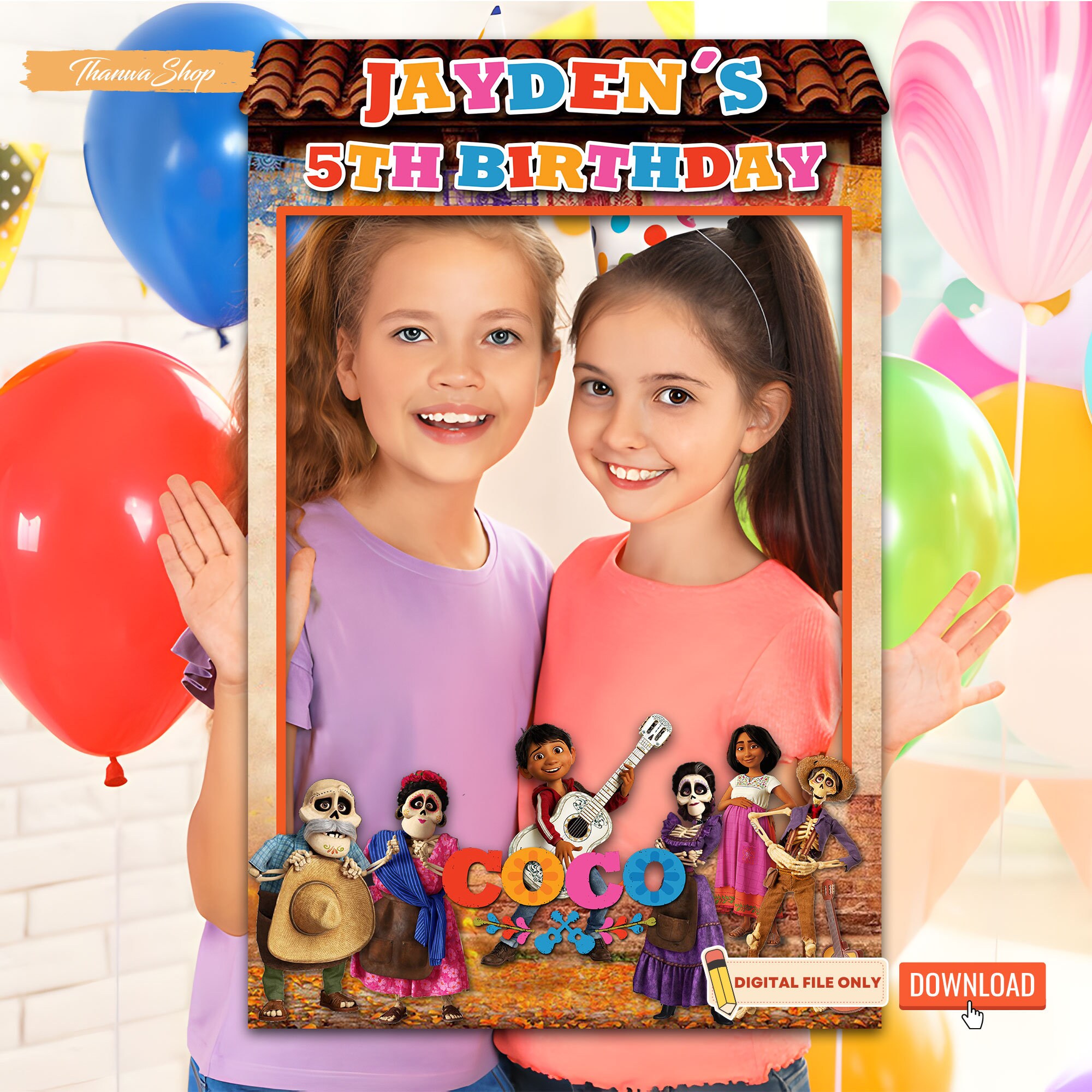 Coco Photo Booth Frame Custom Photo Booth Frame Coco - Etsy