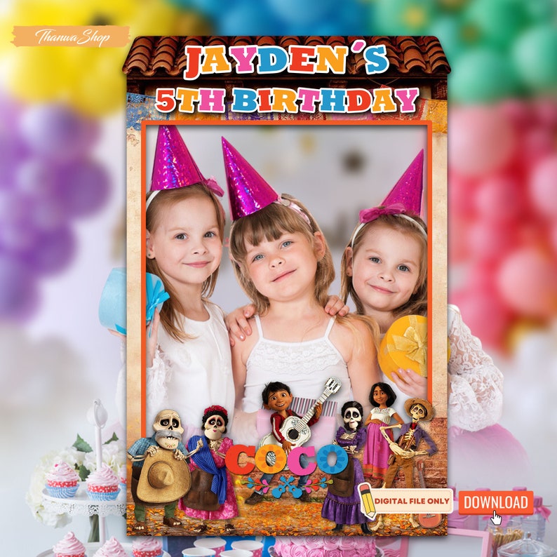 Coco Photo Booth Frame Custom Photo Booth Frame Coco - Etsy