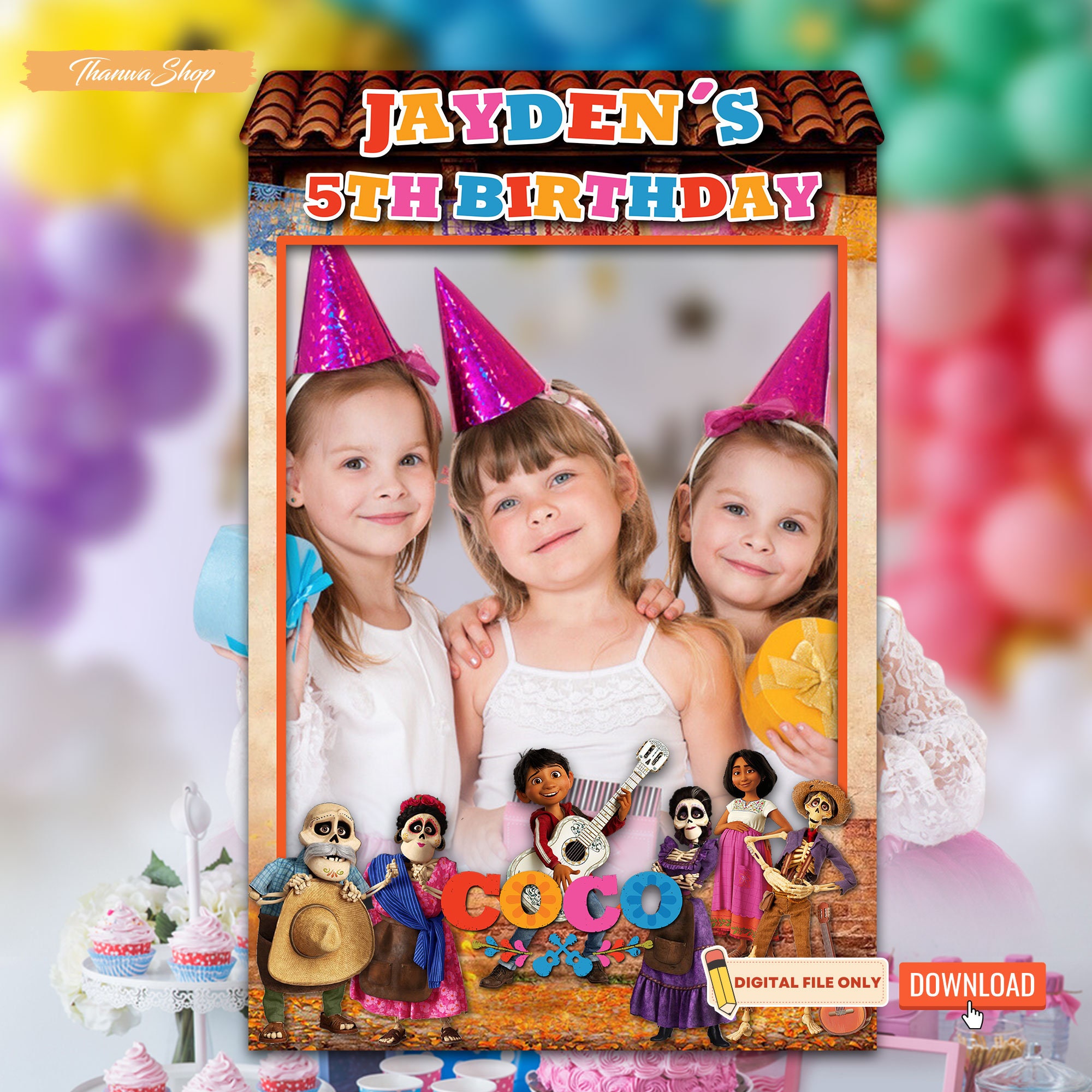 Coco Photo Booth Frame Custom Photo Booth Frame Coco - Etsy