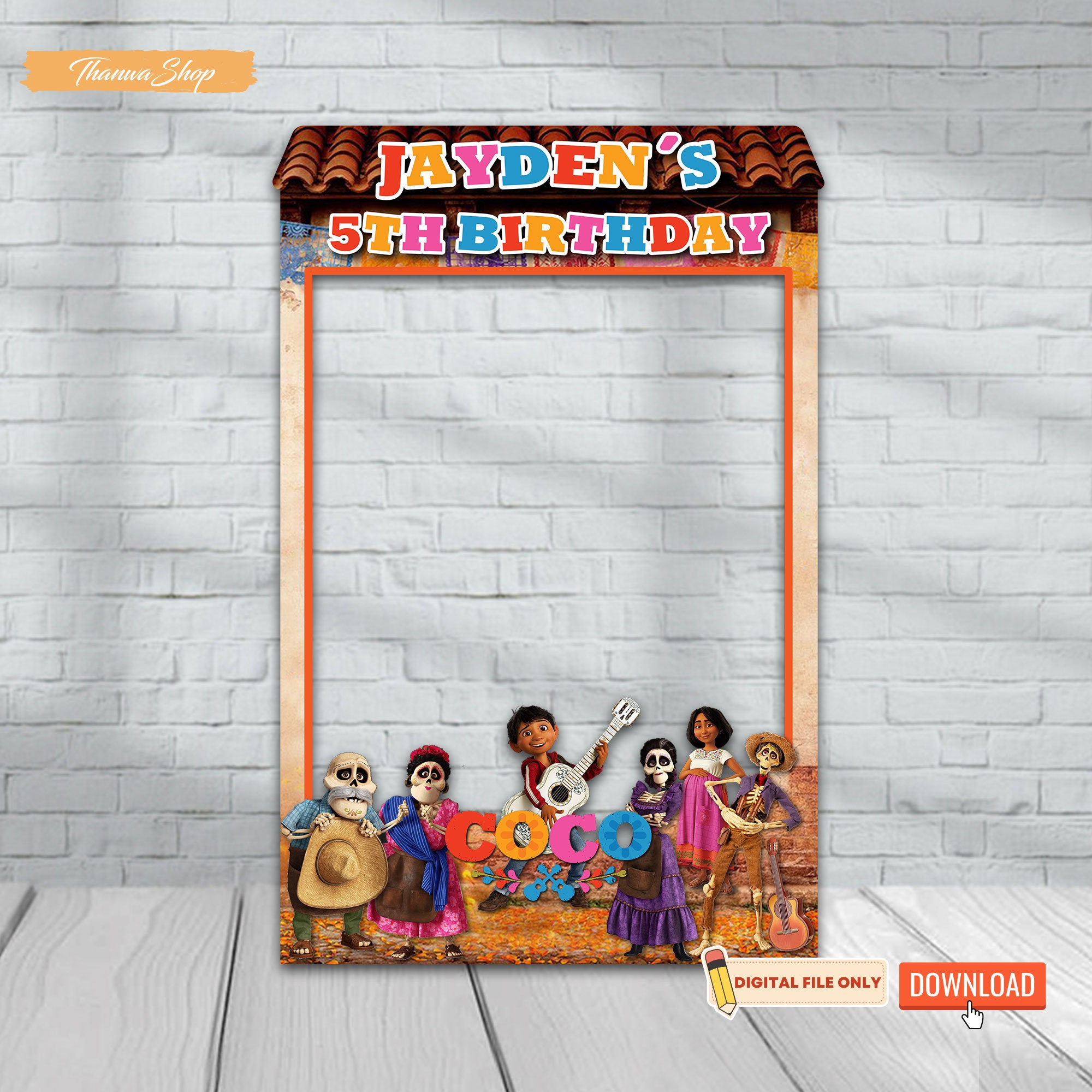 Coco Photo Booth Frame Custom Photo Booth Frame Coco - Etsy