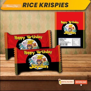 Printable Personalized Pokemon Pack 4 Party Supplies Bundle, Pokemon ...