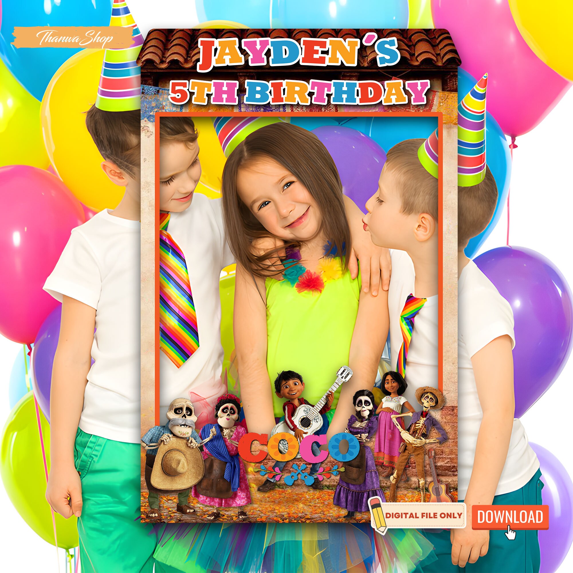 Coco Photo Booth Frame Custom Photo Booth Frame Coco - Etsy