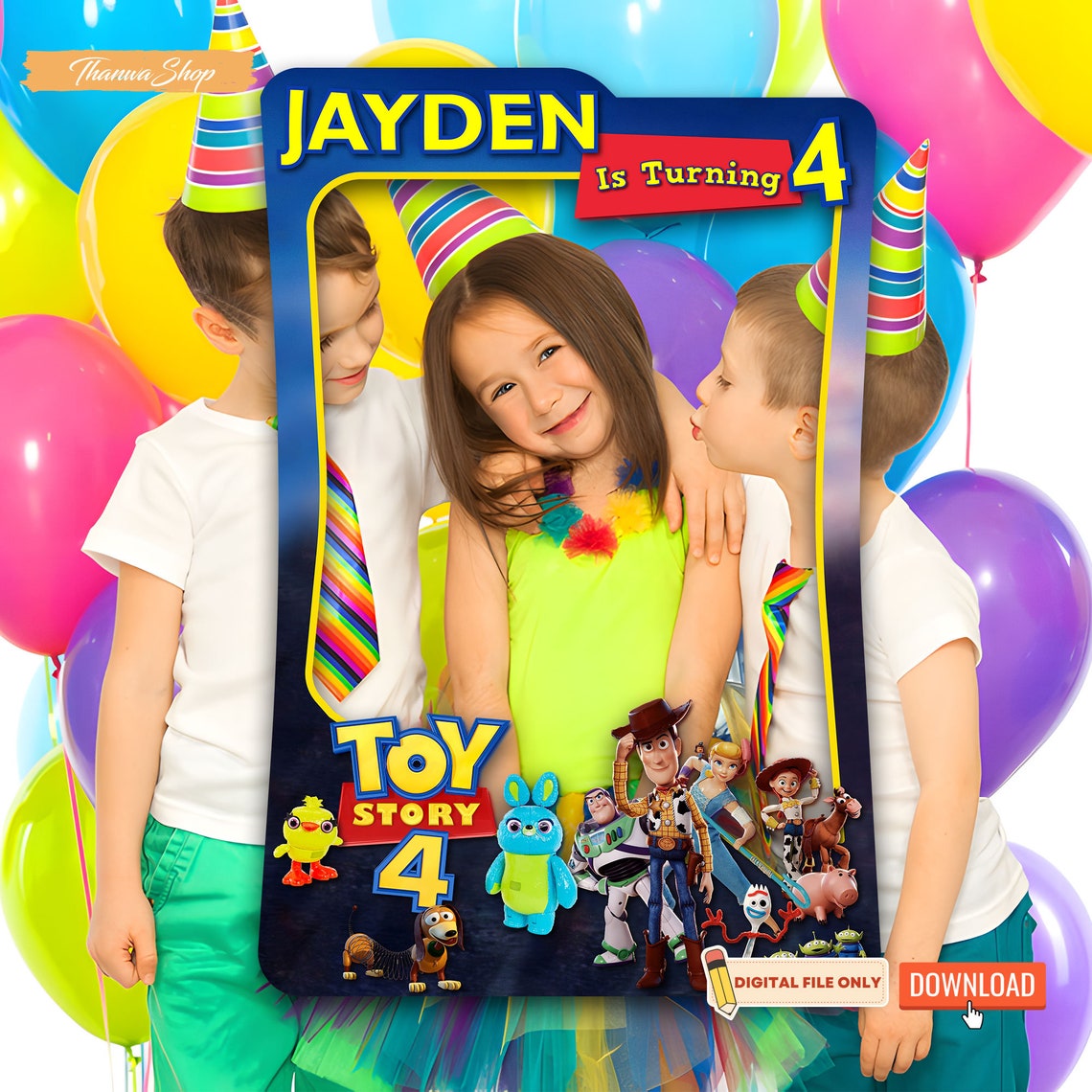 Toy Story Photo Booth Toy Story Theme Toy Story Photo Booth - Etsy