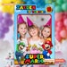 Super Mario Bros Photo Booth Frame, Mario Bross, Mario Bros Photo Booth ...