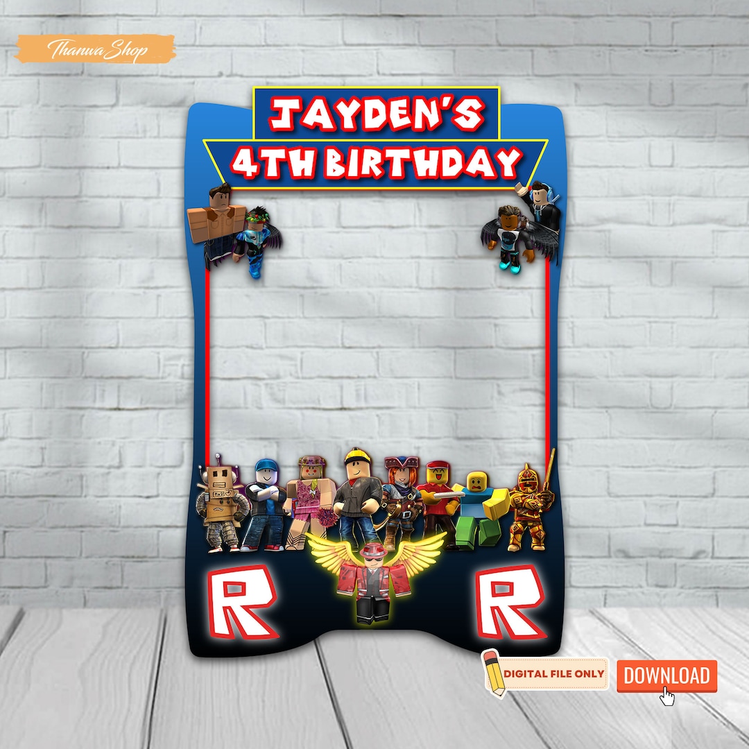 Video Game Party, Girl Birthday Frame, Video Game Decorations ...