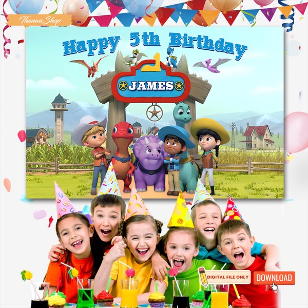 Dino Ranch Birthday Party - Etsy