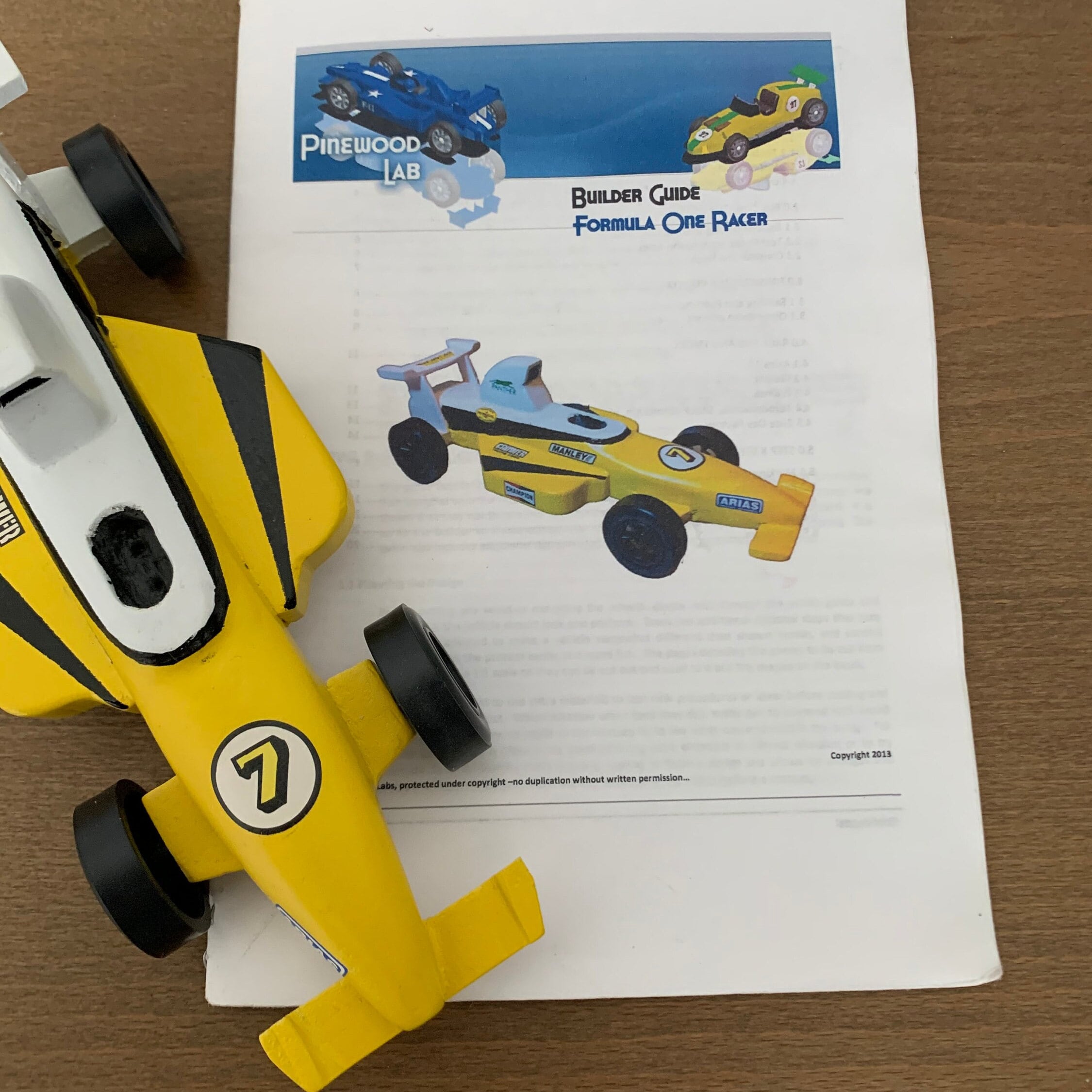 Pinewoodlab Digital Derby Design--formula 1 - Etsy