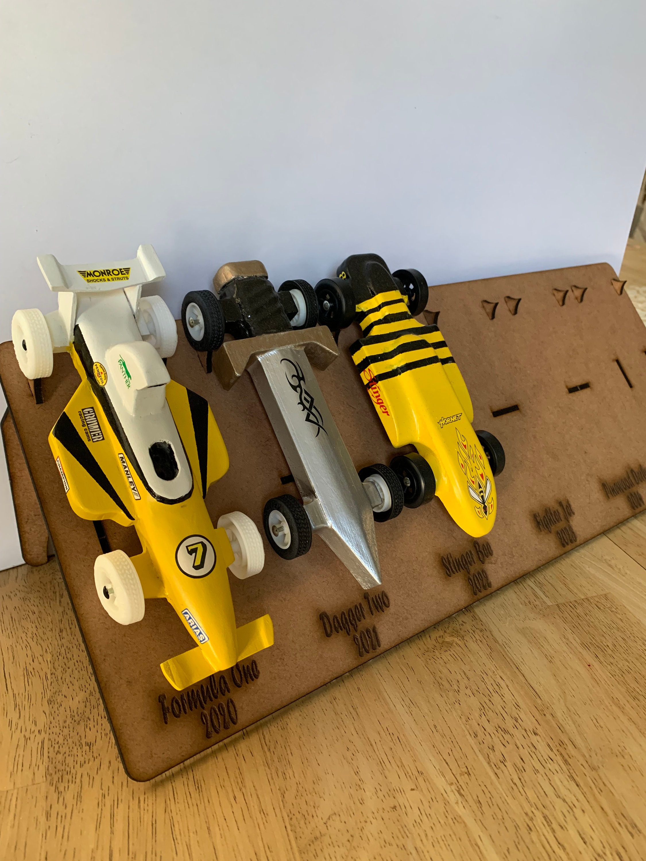 Laser Cut Multiple Derby Car Display - Etsy