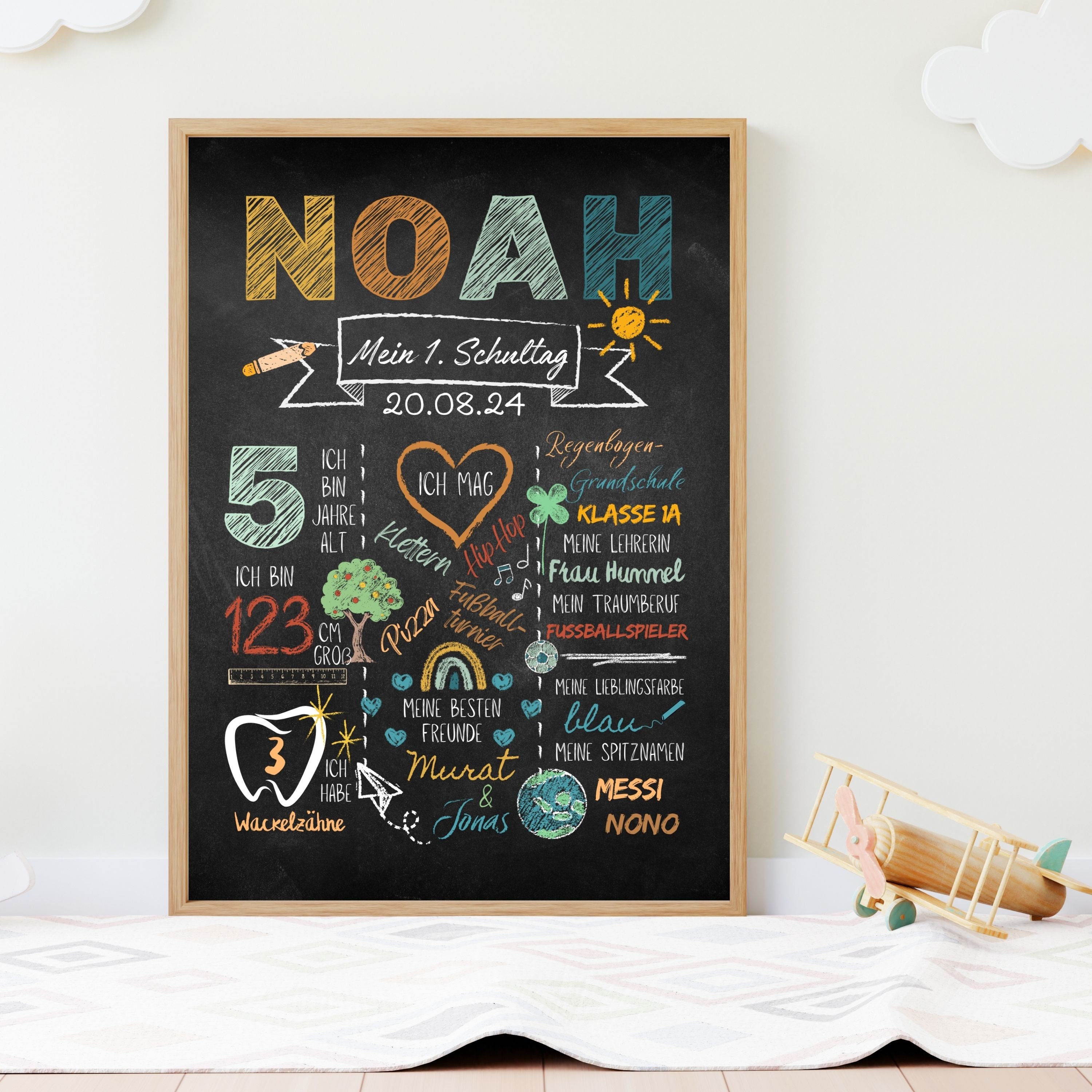 Milestone Board School Enrollment Name Poster School Enrollment Board ...