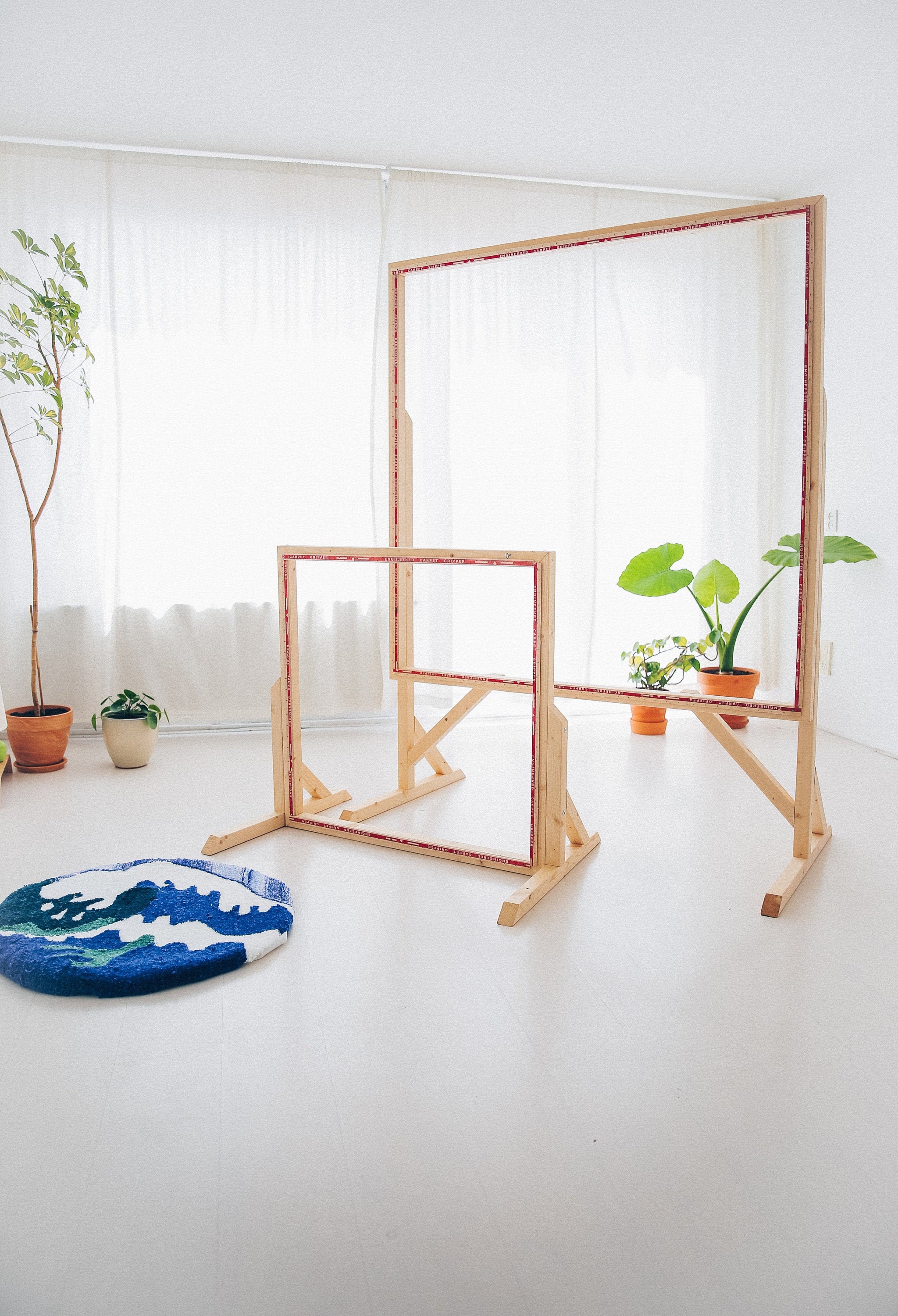 Tufting Frame Standing or Table Model Free Tufting Cloth | Etsy