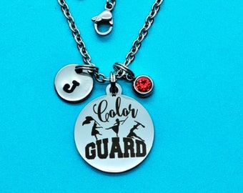 Color Guard Necklace - Etsy