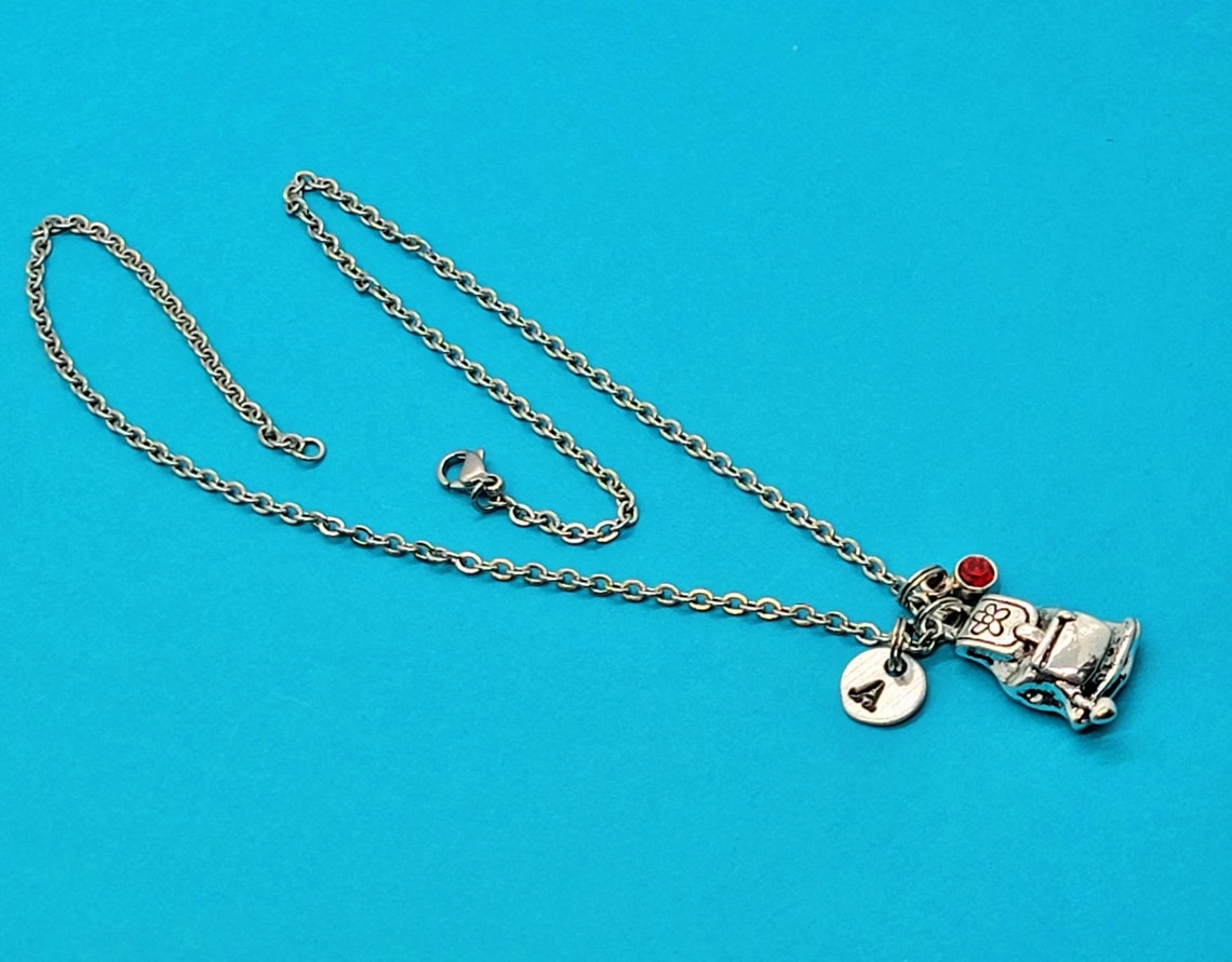 Backpack Charm Necklace Backpack Charm Stainless Steel - Etsy Italia