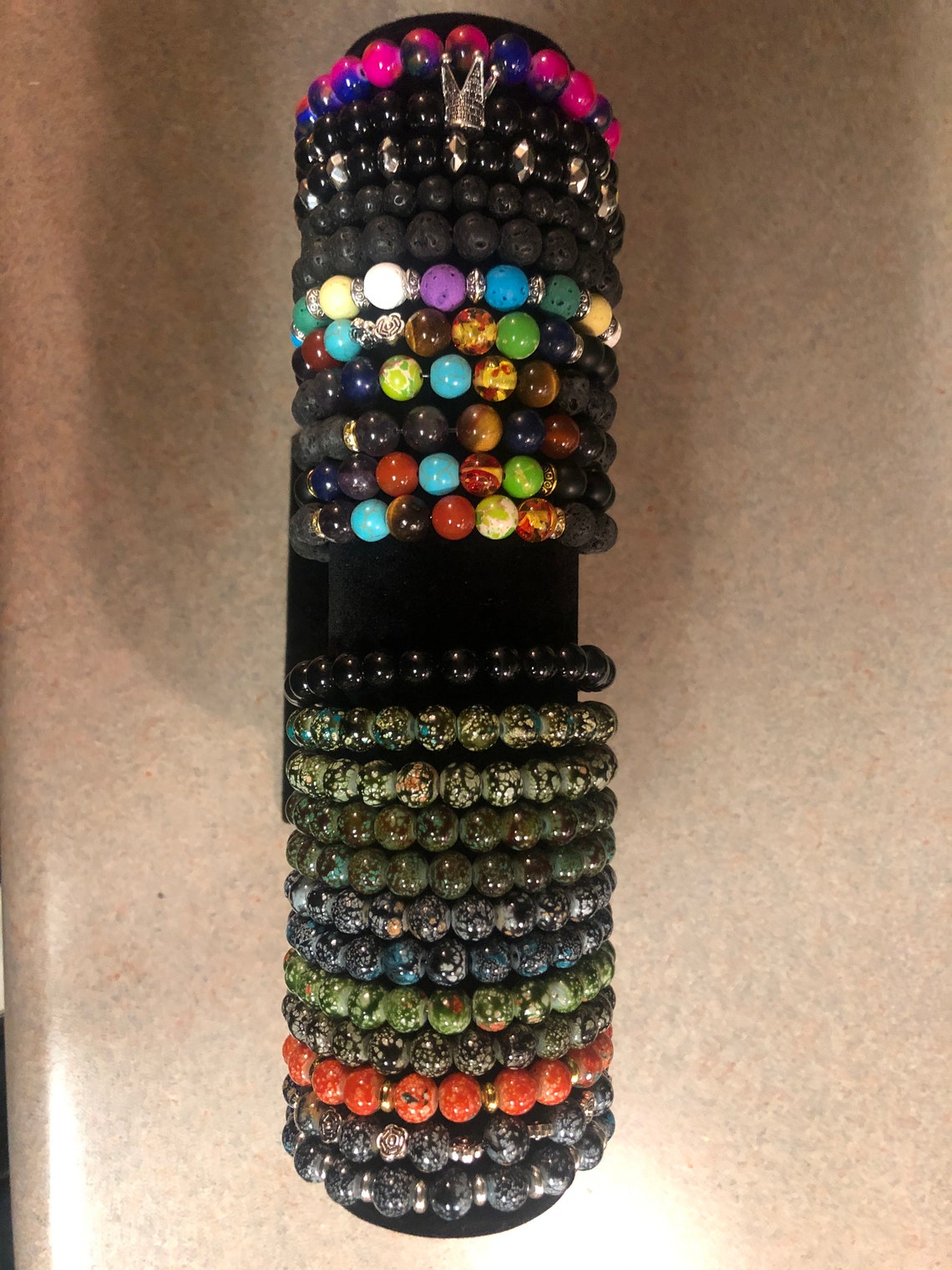 Hand Beaded Bracelets - Etsy