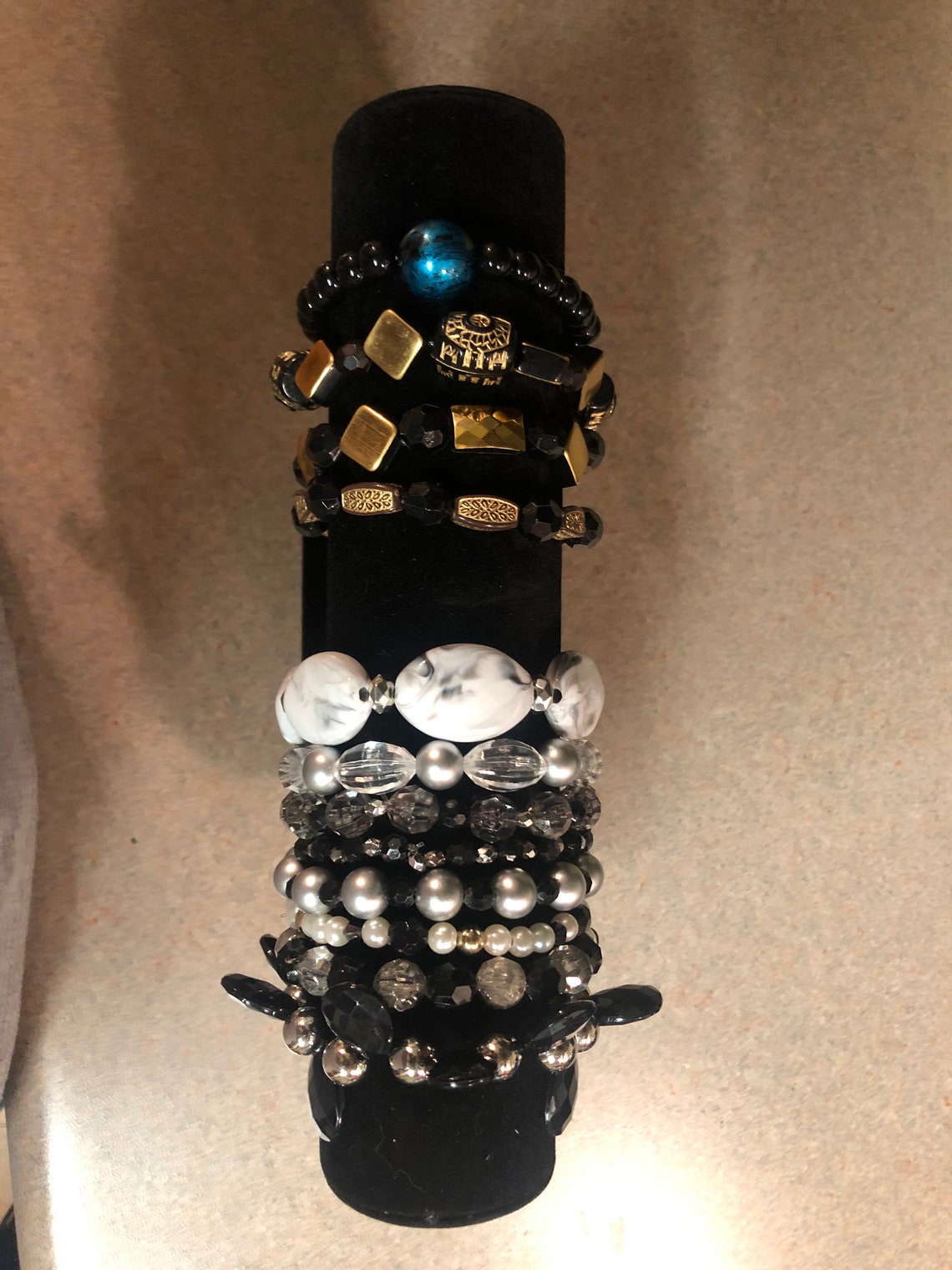 Hand Beaded Bracelets - Etsy